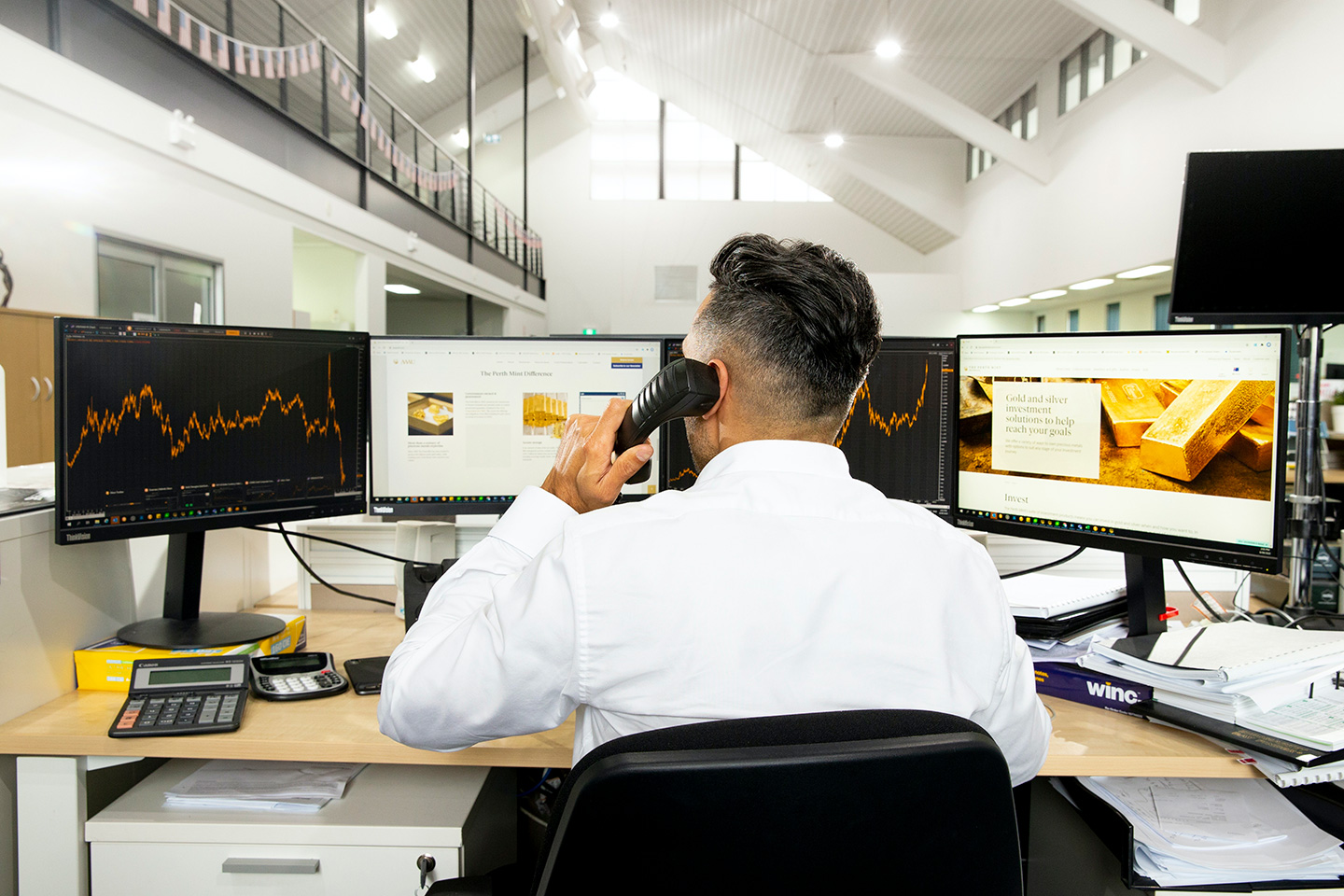 How to buy and sell gold and silver at The Perth Mint