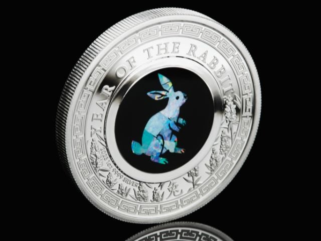 Perth Mint's opal series welcomes the rabbit