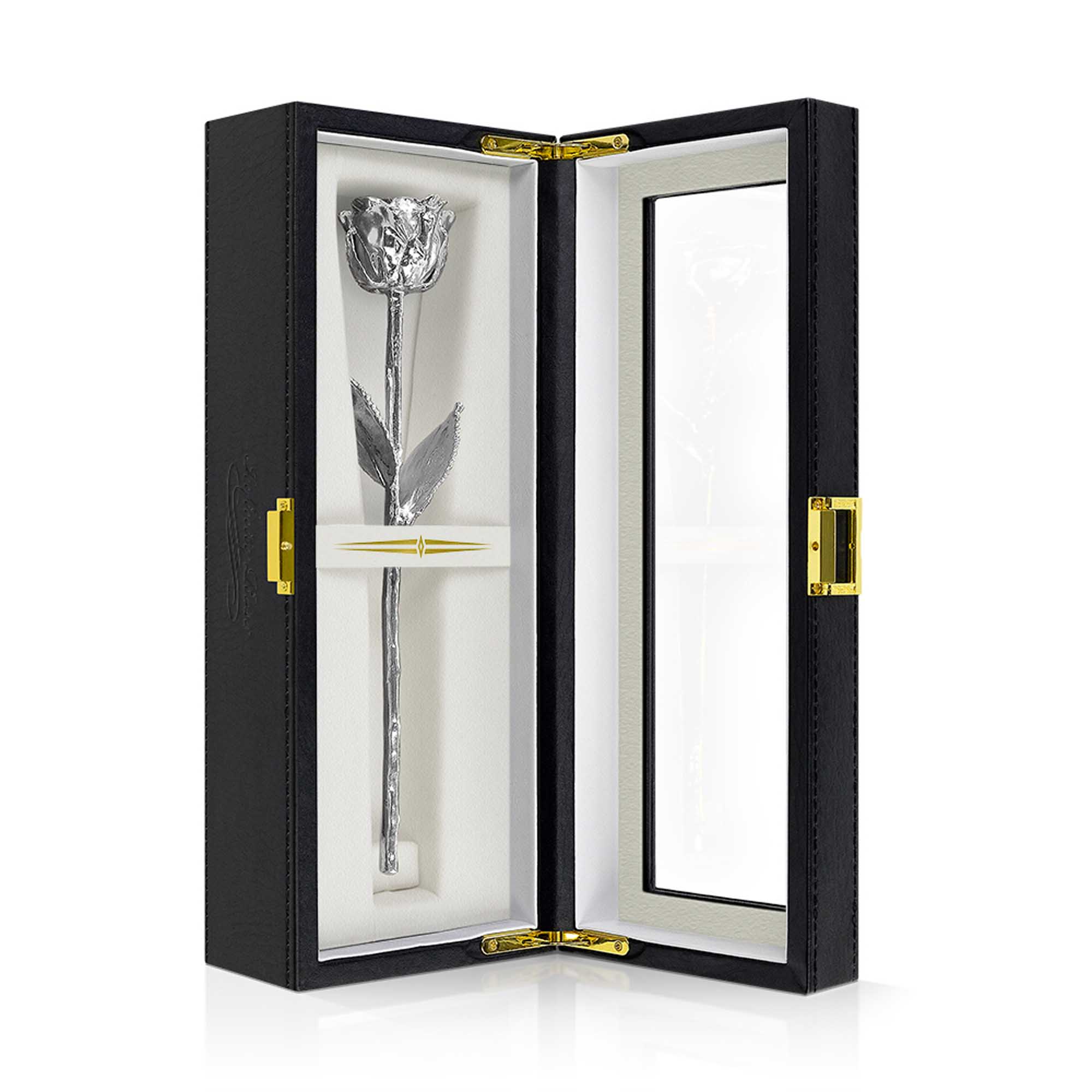 Silver Infinity Rose